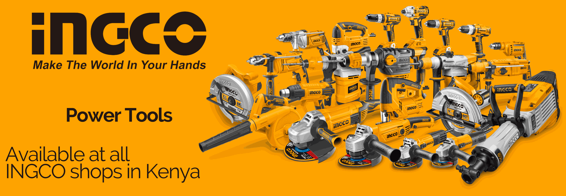 INGCO Kenya | Quality Power Tools for Construction and Woodwork
